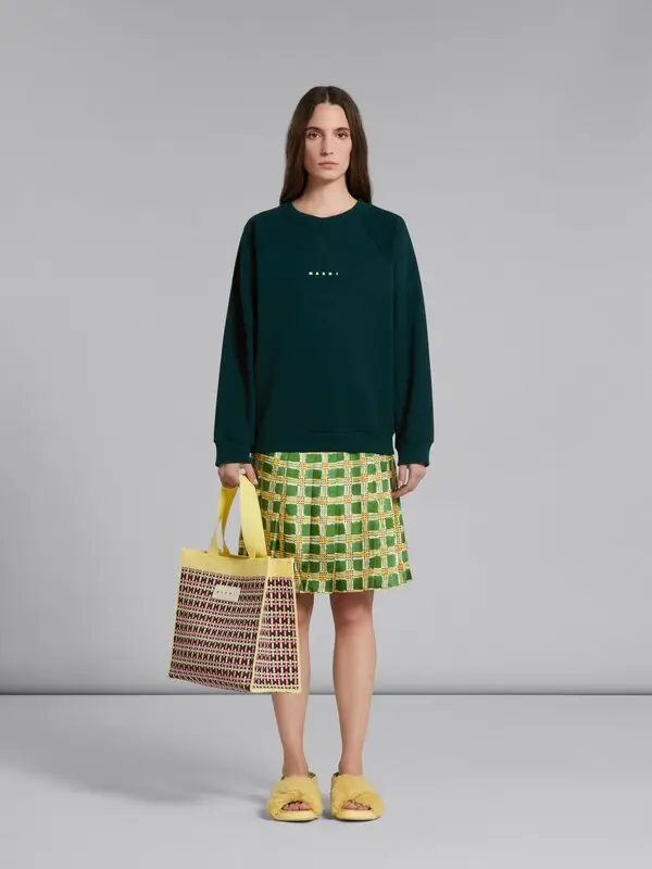 Marni Jacquard Shopping Bag