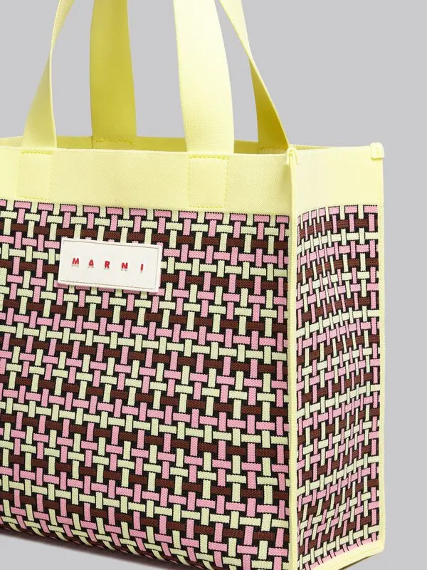 Marni Jacquard Shopping Bag