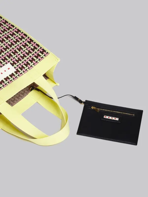 Marni Jacquard Shopping Bag