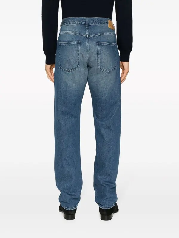 Isabel Marant Étoile Logo-patch Straight-leg Jeans