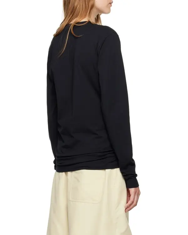 Marni Logo Print Long Sleeve T-shirt