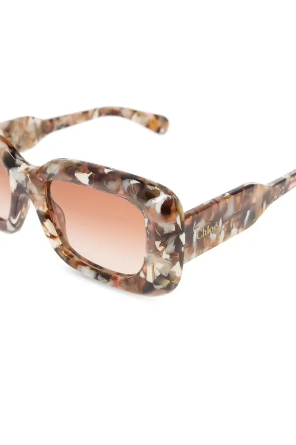 Chloé Rectangular Frame Sunglasses