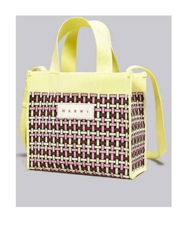 Marni Jacquard Shopper Bag