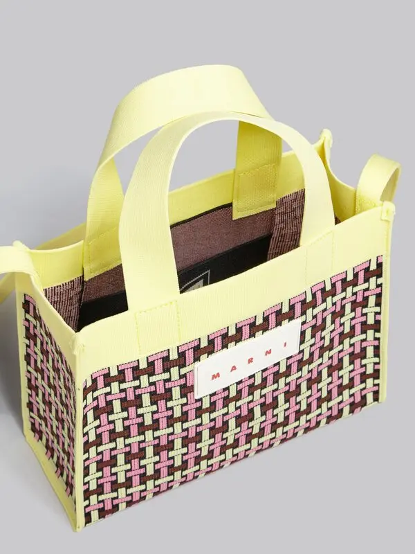 Marni Jacquard Shopper Bag