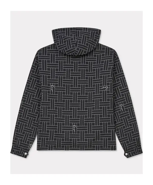 Kenzo Weave Printed Windbreaker