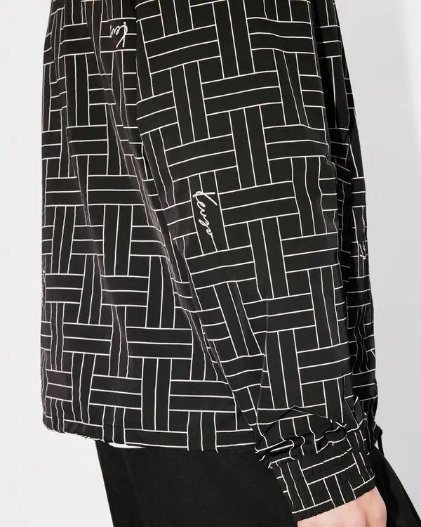 Kenzo Weave Printed Windbreaker