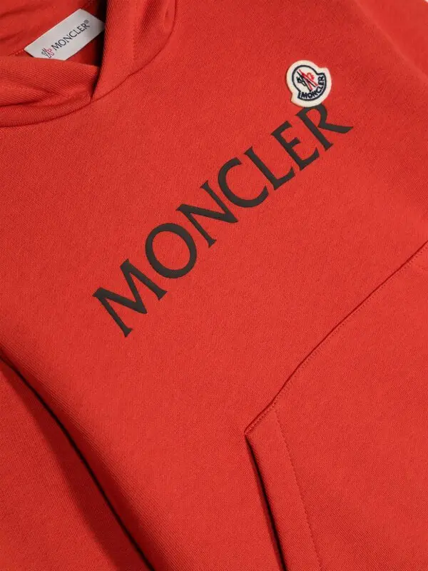 Moncler Logo-print Cotton Hoodie