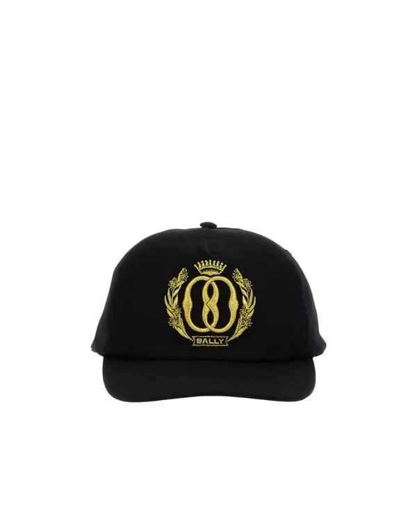 Bally Embroidered Logo Baseball Cap - Black