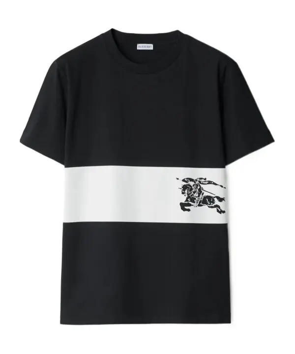Burberry Ekd-print Cotton T-shirt