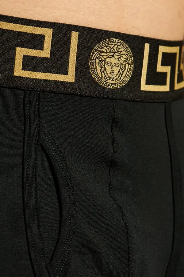 Versace Greca-border Long Johns