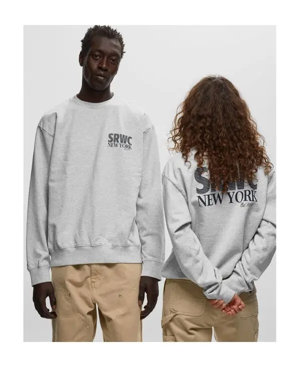 SPORTY  RICH Sporty & Rich Crewneck Long-sleeve Hoodie