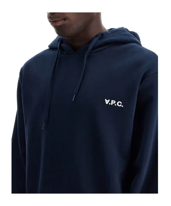 A.p.c. Logo Detailed Drawstring Hoodie