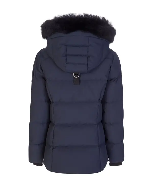Moose Knuckles Quilted Hooded Down Jacket