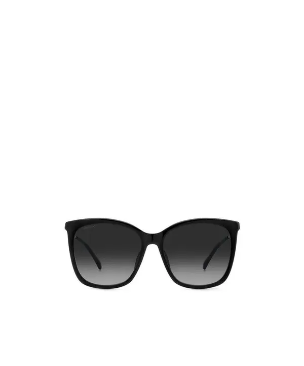 JIMMY CHOO Square Frame Sunglasses - Black