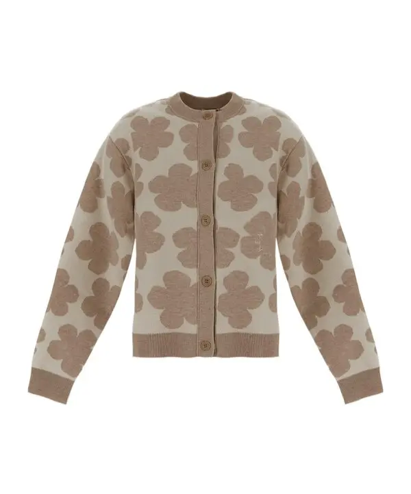 Kenzo Hana Dots Embroidered Cardigan