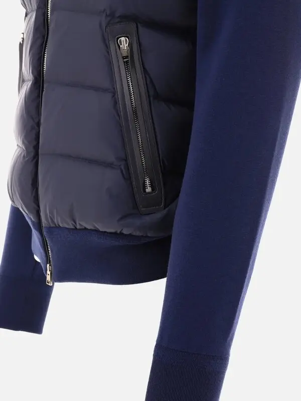 TOM FORD Quilted Zip-up Jacket - Black