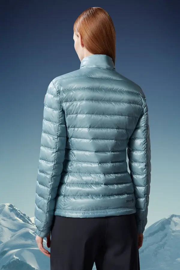 Moncler Walibi Short Down Jacket - Light Blue