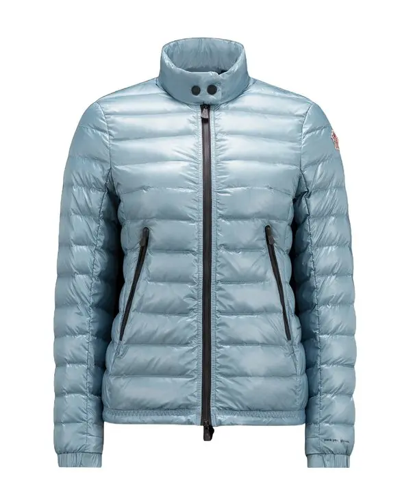Moncler Walibi Short Down Jacket - Light Blue