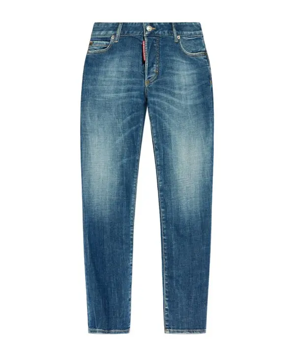 Dsquared2 Logo Patch Skinny Jeans