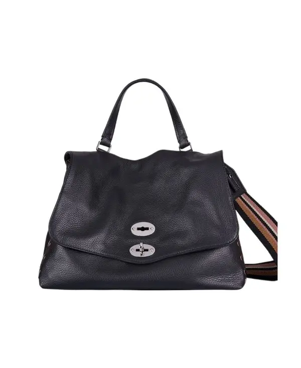 ZANELLATO Postina Medium Twist Lock Tote Bag
