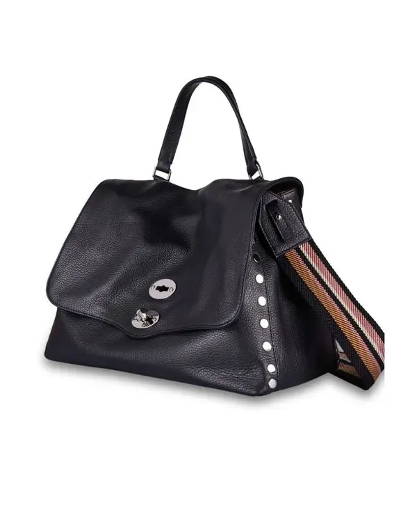 ZANELLATO Postina Medium Twist Lock Tote Bag