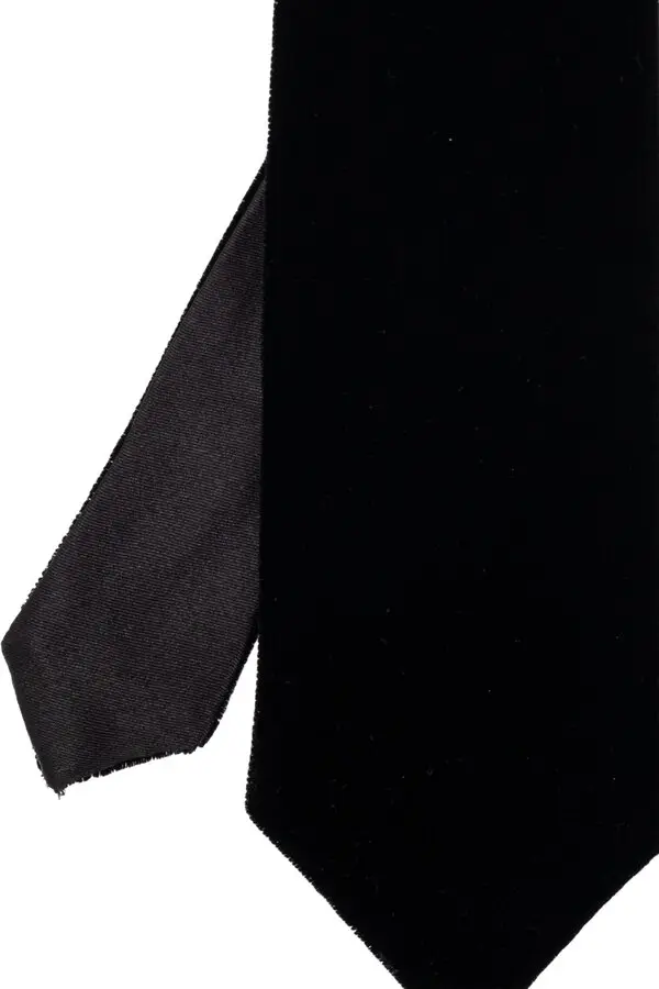 Giorgio Armani Velvet Neck Tie