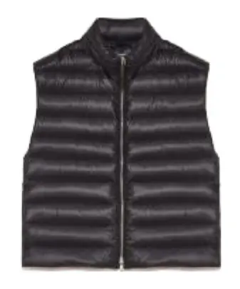 JIL SANDER Quilted Zipper Vest