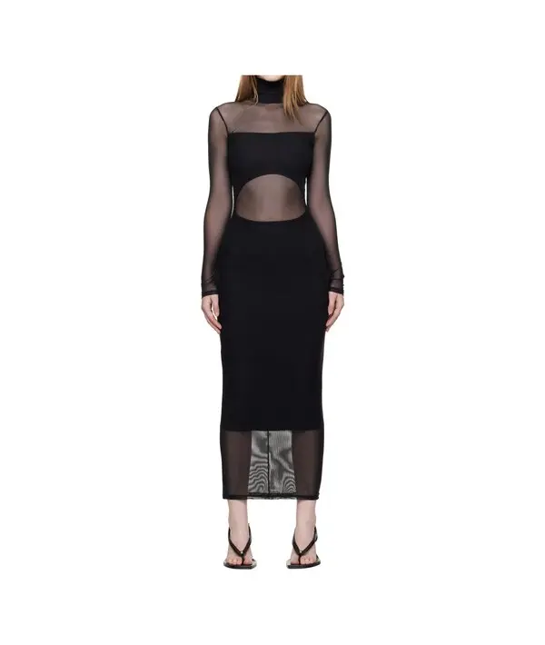 MUGLER Illusion Dress