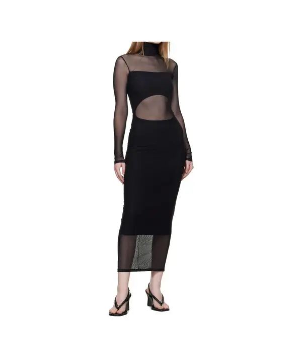 MUGLER Illusion Dress