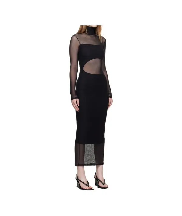 MUGLER Illusion Dress