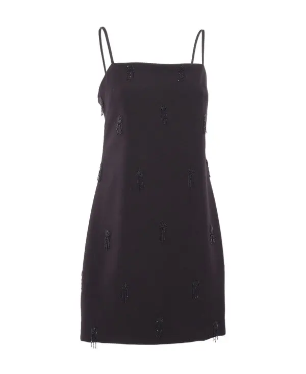 P.a.r.o.s.h Embellished Sleeveless Mini Dress