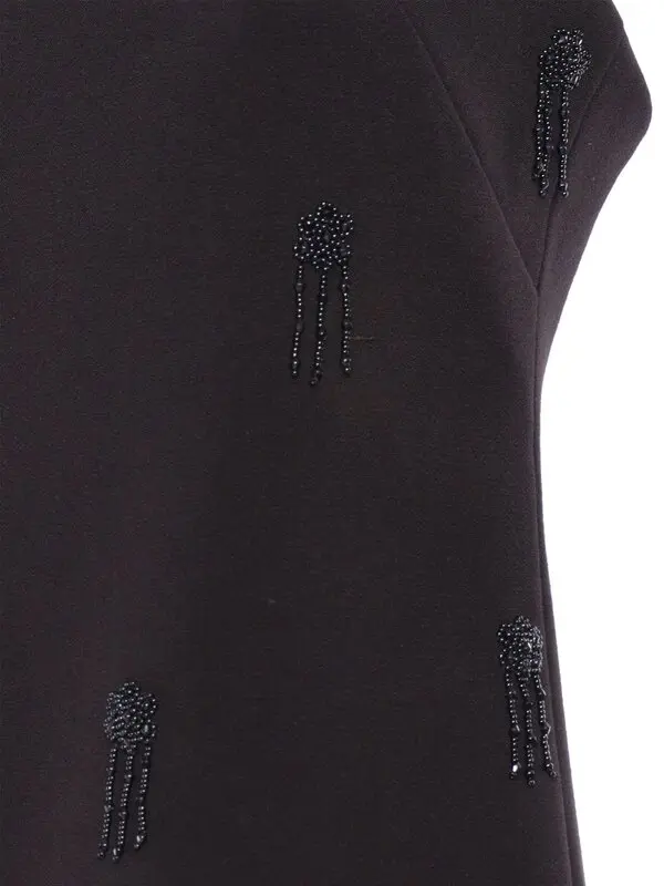 P.a.r.o.s.h Embellished Sleeveless Mini Dress