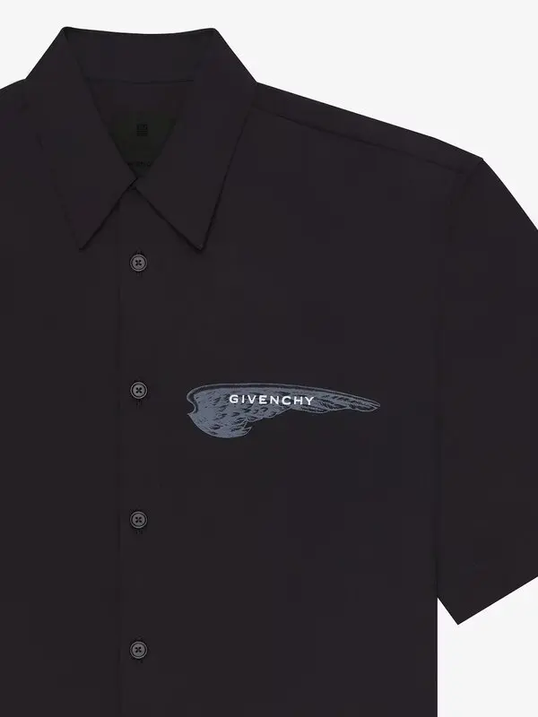 Givenchy Logo Embroidered Short-sleeved Shirt