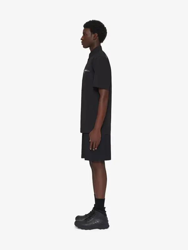 Givenchy Logo Embroidered Short-sleeved Shirt