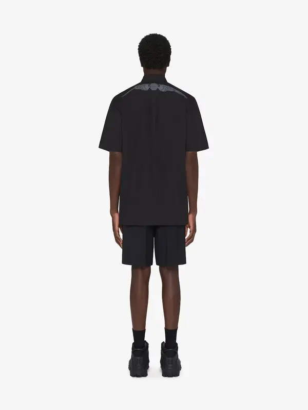 Givenchy Logo Embroidered Short-sleeved Shirt