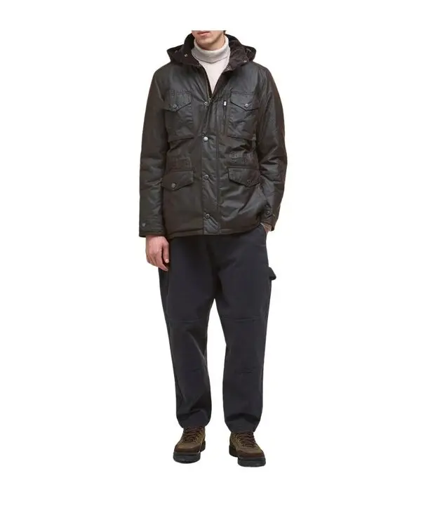 Barbour Waxed Hooded Jacket
