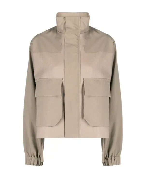 Sacai Pleated Panelled Jacket