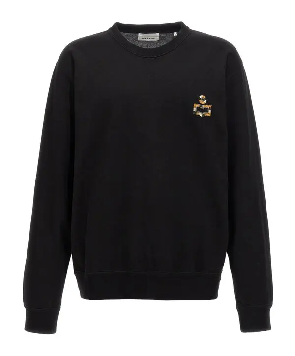 Isabel Marant Étoile Mikoe Logo Embroidered Crewneck Sweatshirt