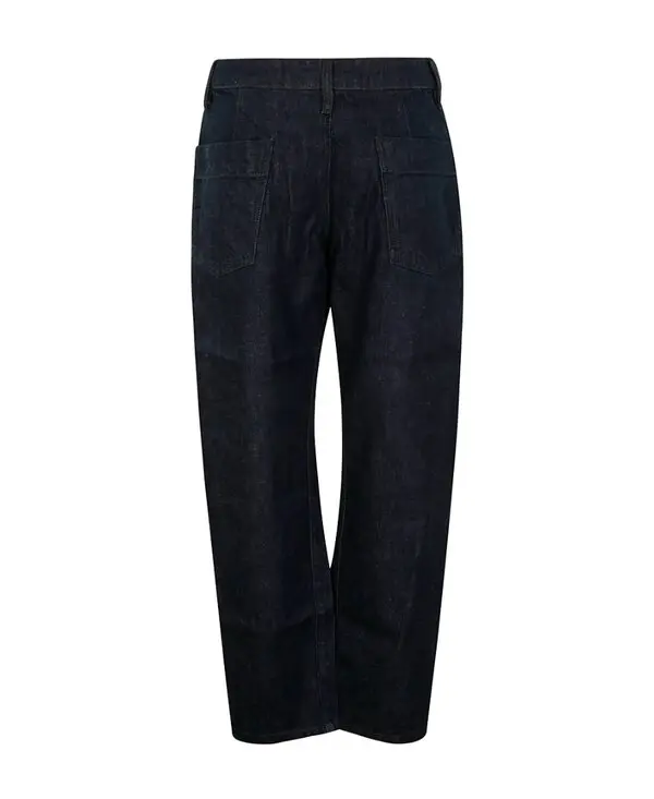 LEMAIRE Twisted High-waisted Cropped Jeans