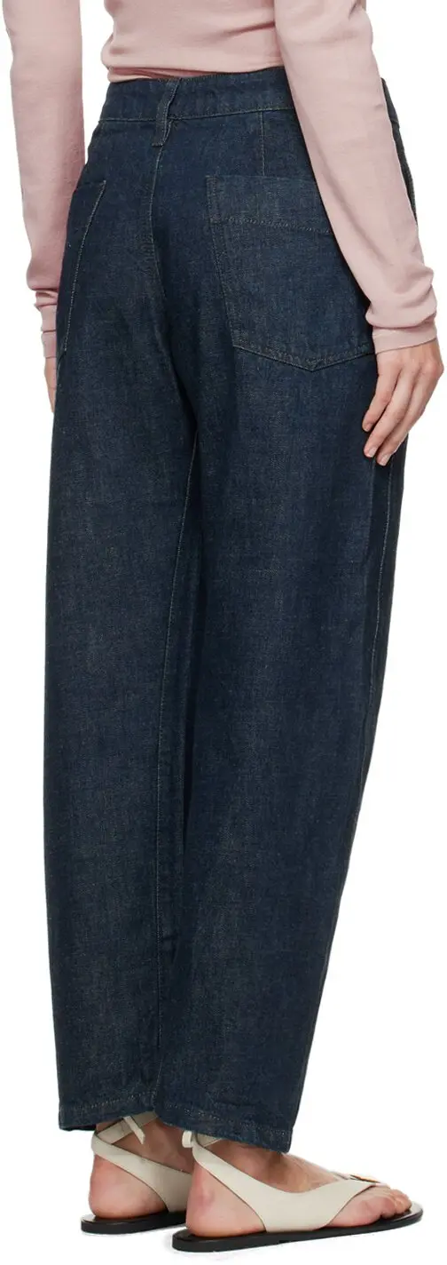 LEMAIRE Twisted High-waisted Cropped Jeans
