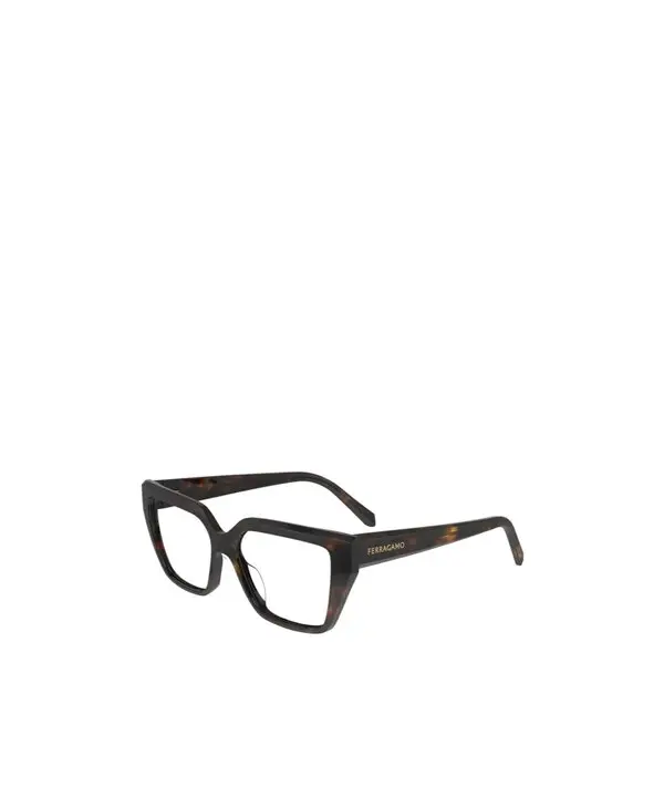FERRAGAMO Full Rim Eyeglasses - Black