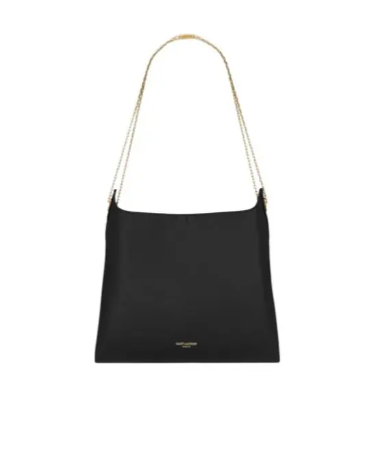 Saint Laurent Liane Logo Printed Shoulder Bag