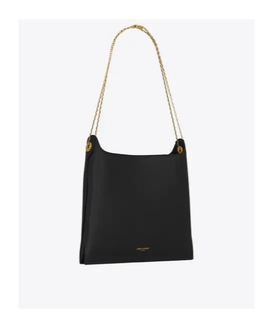 Saint Laurent Liane Logo Printed Shoulder Bag
