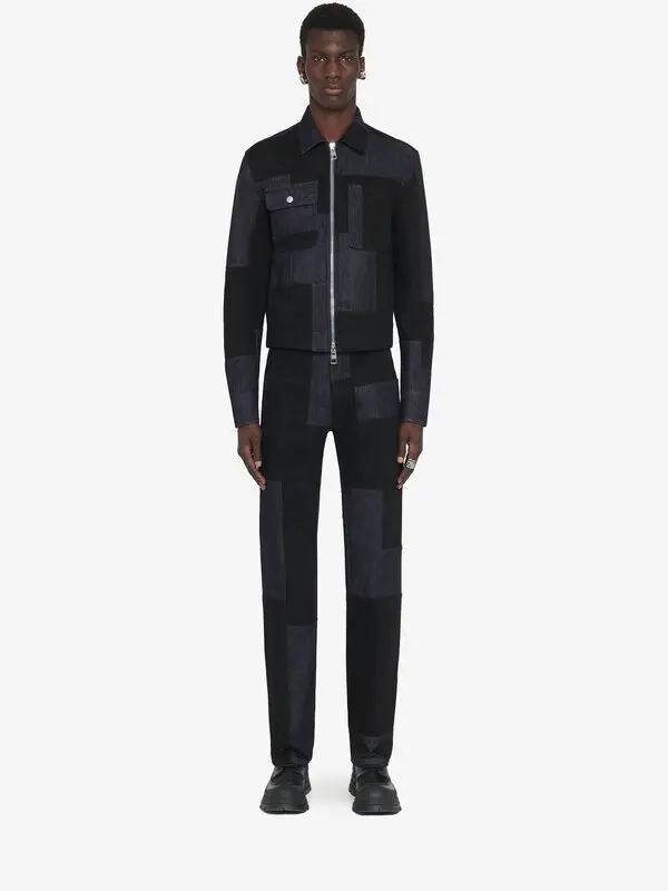 Alexander McQueen Patchwork Jeans