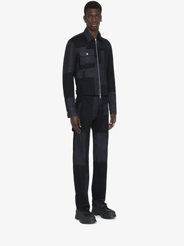 Alexander McQueen Patchwork Jeans