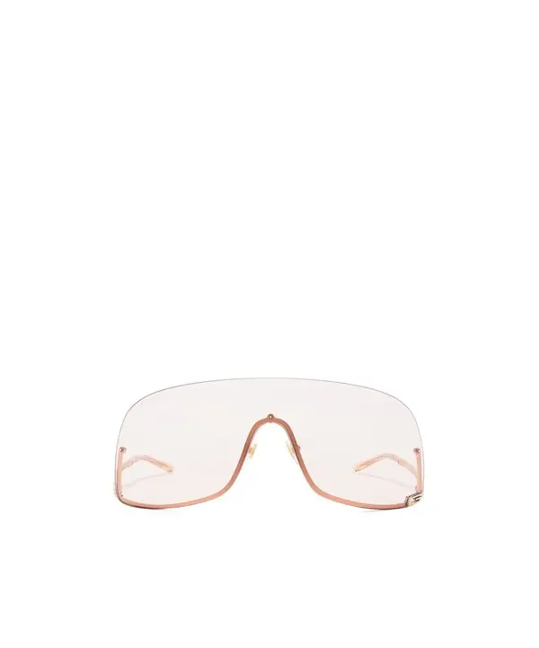Gucci Oversized Frame Sunglasses - White