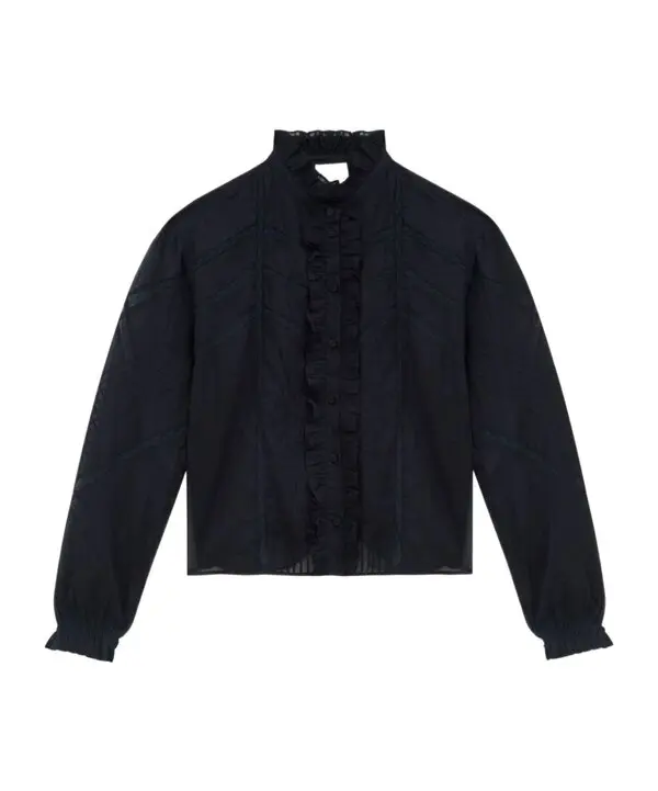 Isabel Marant Étoile Gaia Ruffled Lace Blouse