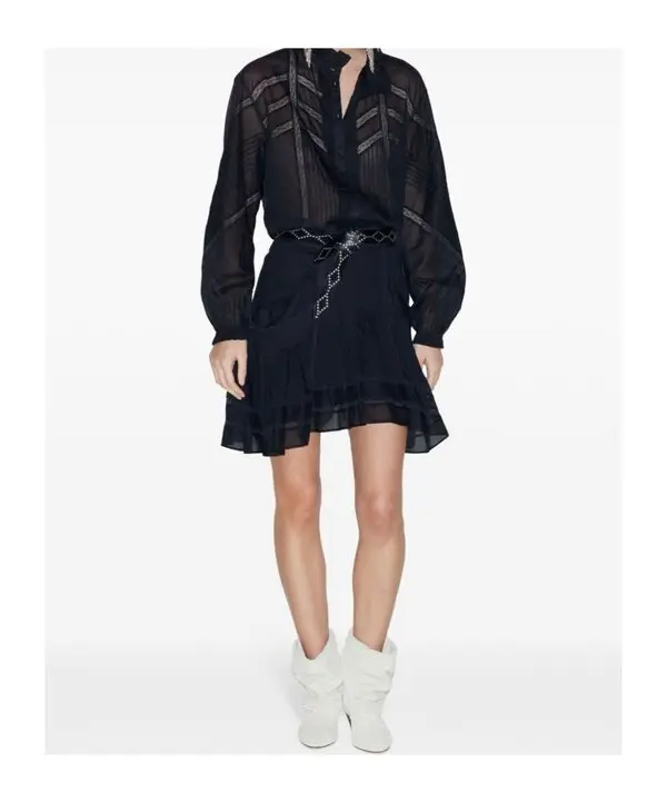 Isabel Marant Étoile Gaia Ruffled Lace Blouse