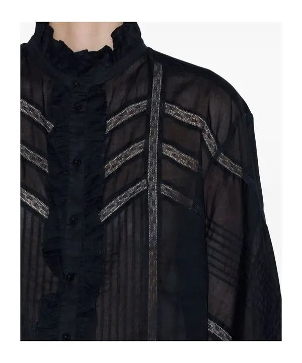 Isabel Marant Étoile Gaia Ruffled Lace Blouse