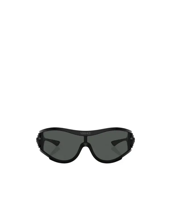 Versace Medusa-plaque Pilot-frame Sunglasses - Black